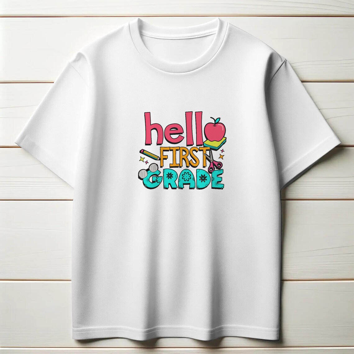 Hello First Grade Svg, First Grade Svg, 1st Grade Svg, 1st Day of ...