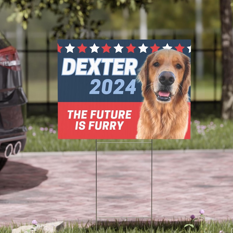 Dog Political Sign Custom - Etsy