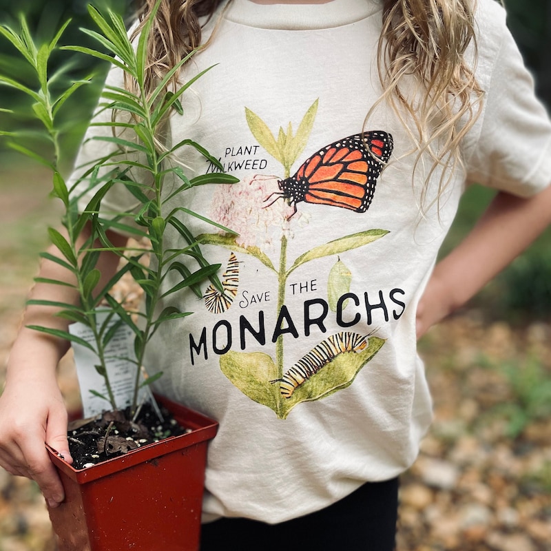 Monarch Conservation Tshirt - Etsy