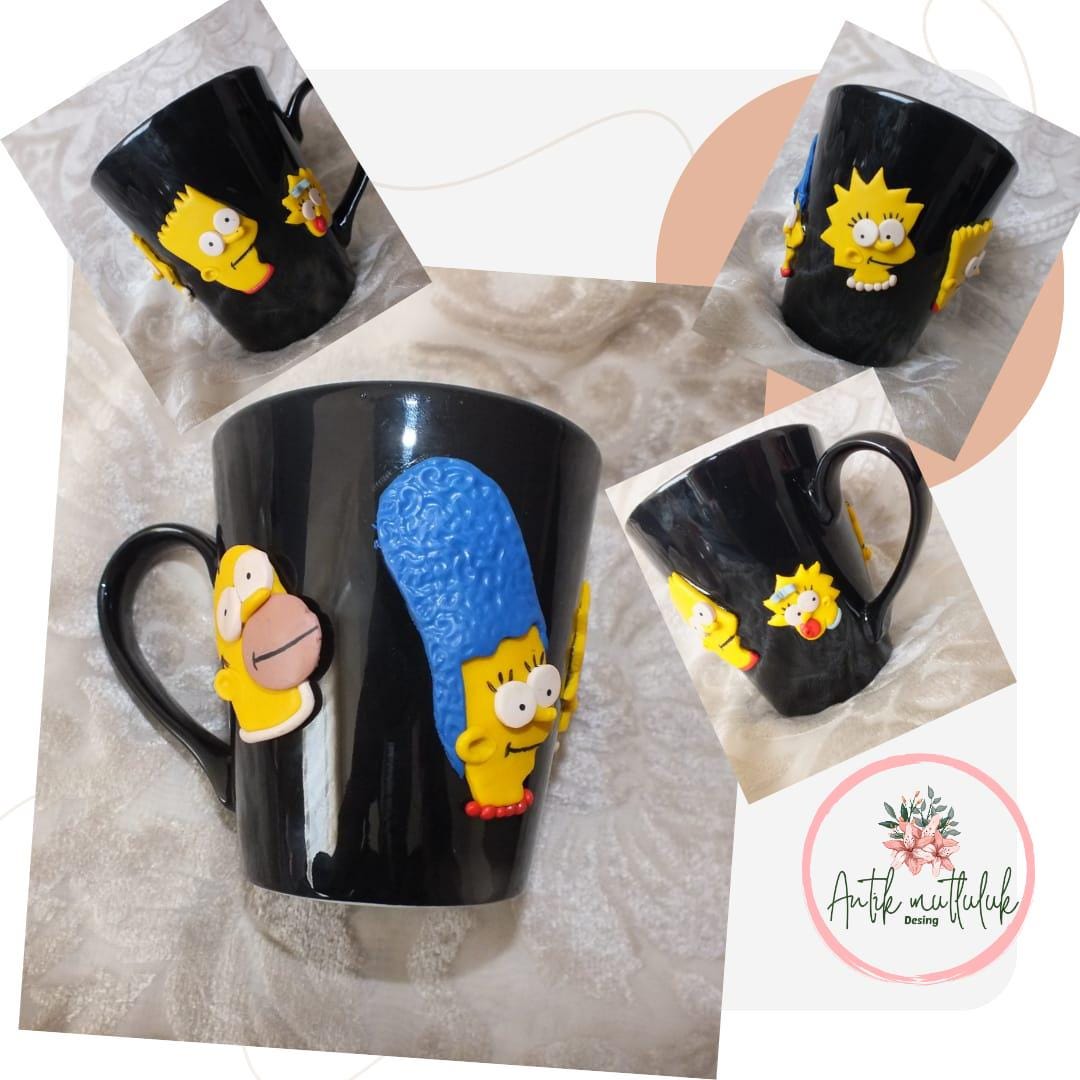 Simpsons Mug With Handle - Etsy