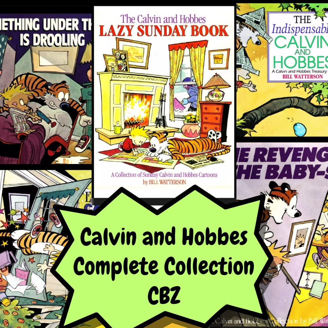 Calvin and Hobbes Complete Collection Comics - Etsy