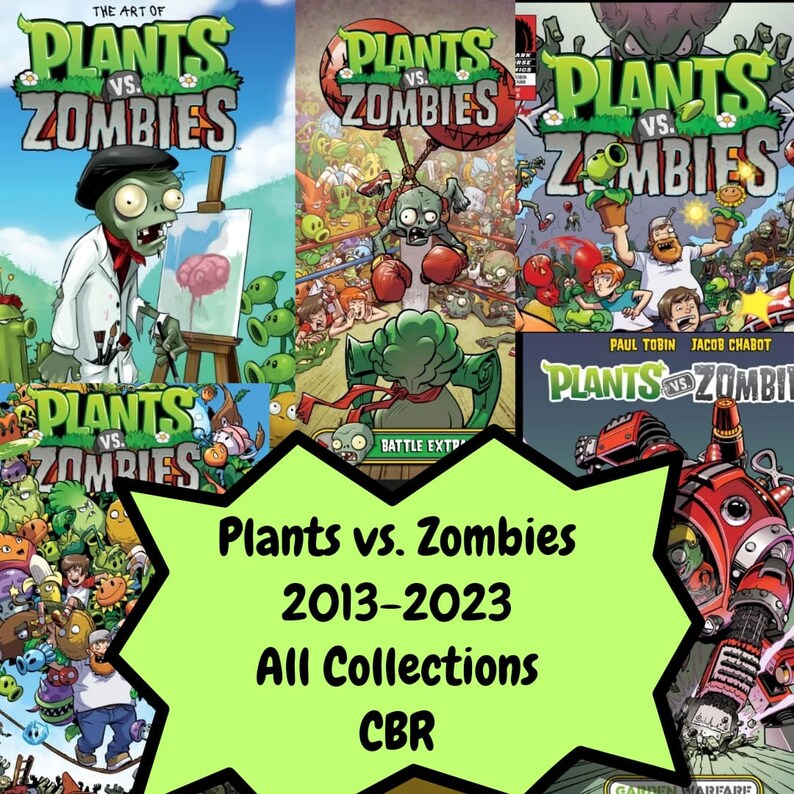 Plants Vs. Zombies Comics Book - Etsy