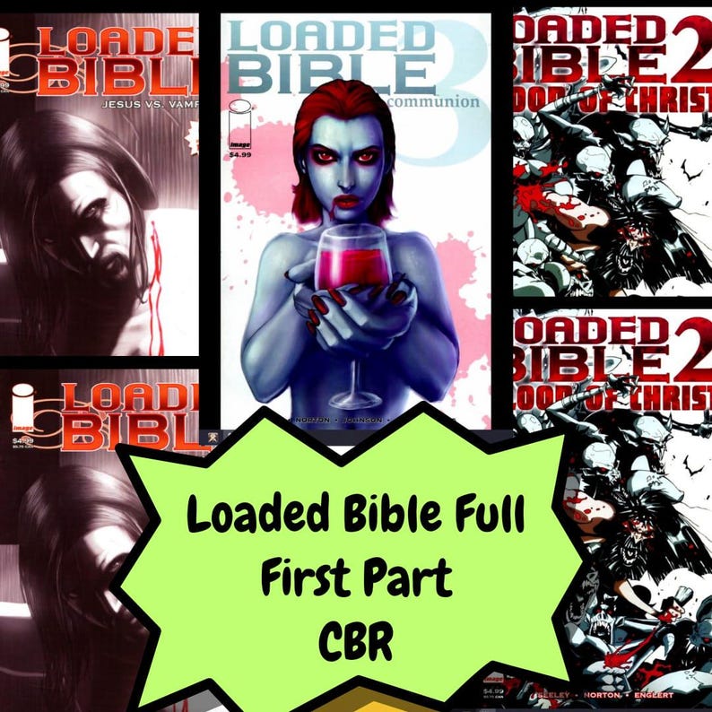 Loaded Bible Comics - Etsy