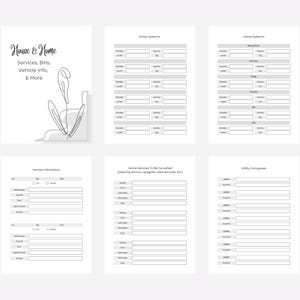End of Life Planner Printable, Legacy Planning, 49 Page Guide (PDF) - Etsy