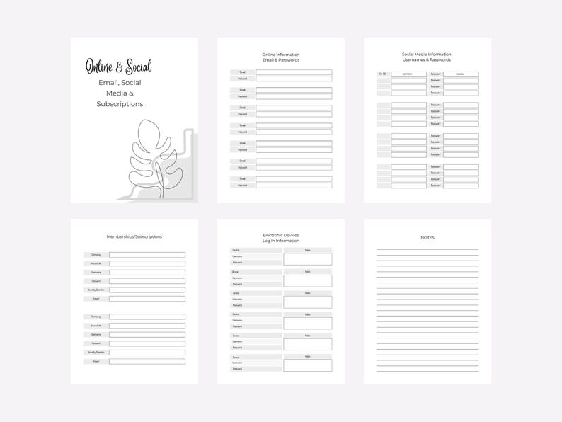 End of Life Planner Printable, Legacy Planning, 49 Page Guide (PDF) - Etsy
