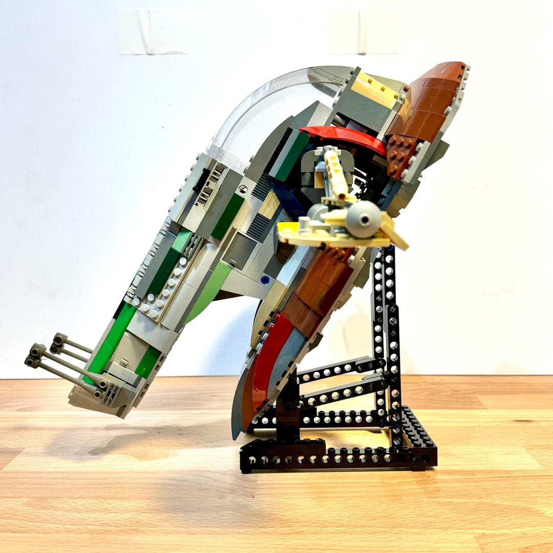 Display Stand for 6209 Slave 1 Boba Fett Starship I US Seller! 100% ...