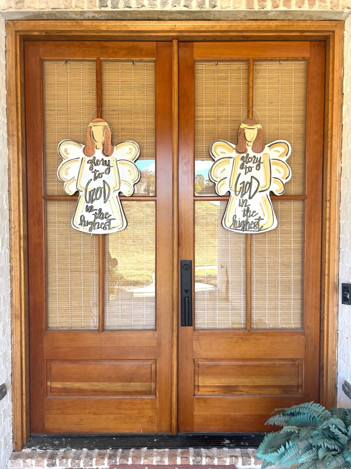 Angel, Door Hanger, Angel Door Hanger, Christmas Door Hanger, Angel ...