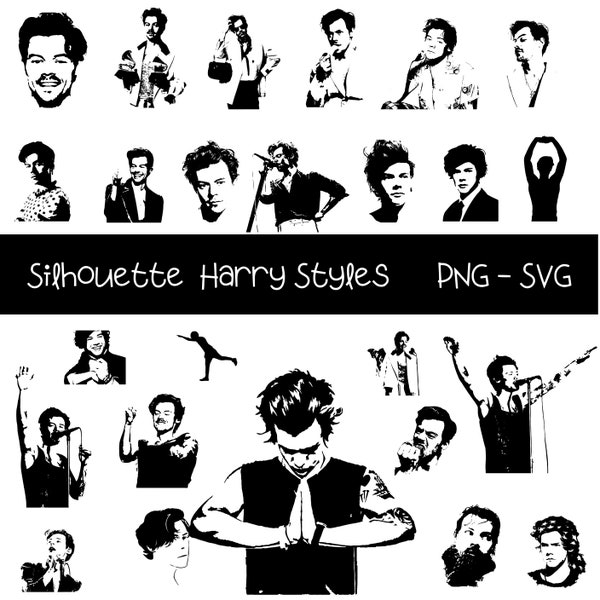 Harry Silhouette - Etsy