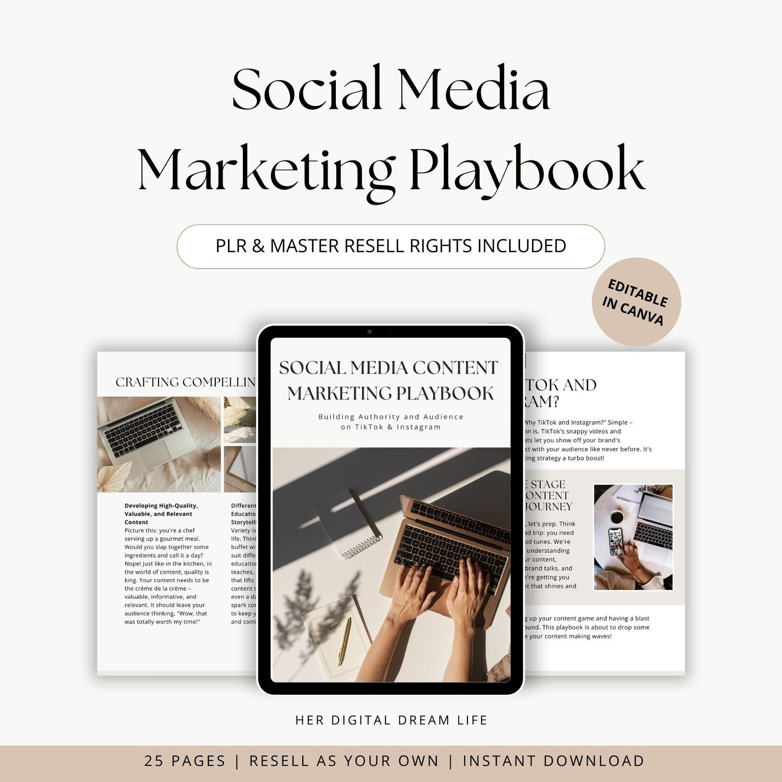 Ultimate Social Media Marketing Blueprint, Master Resell Rights, Canva ...