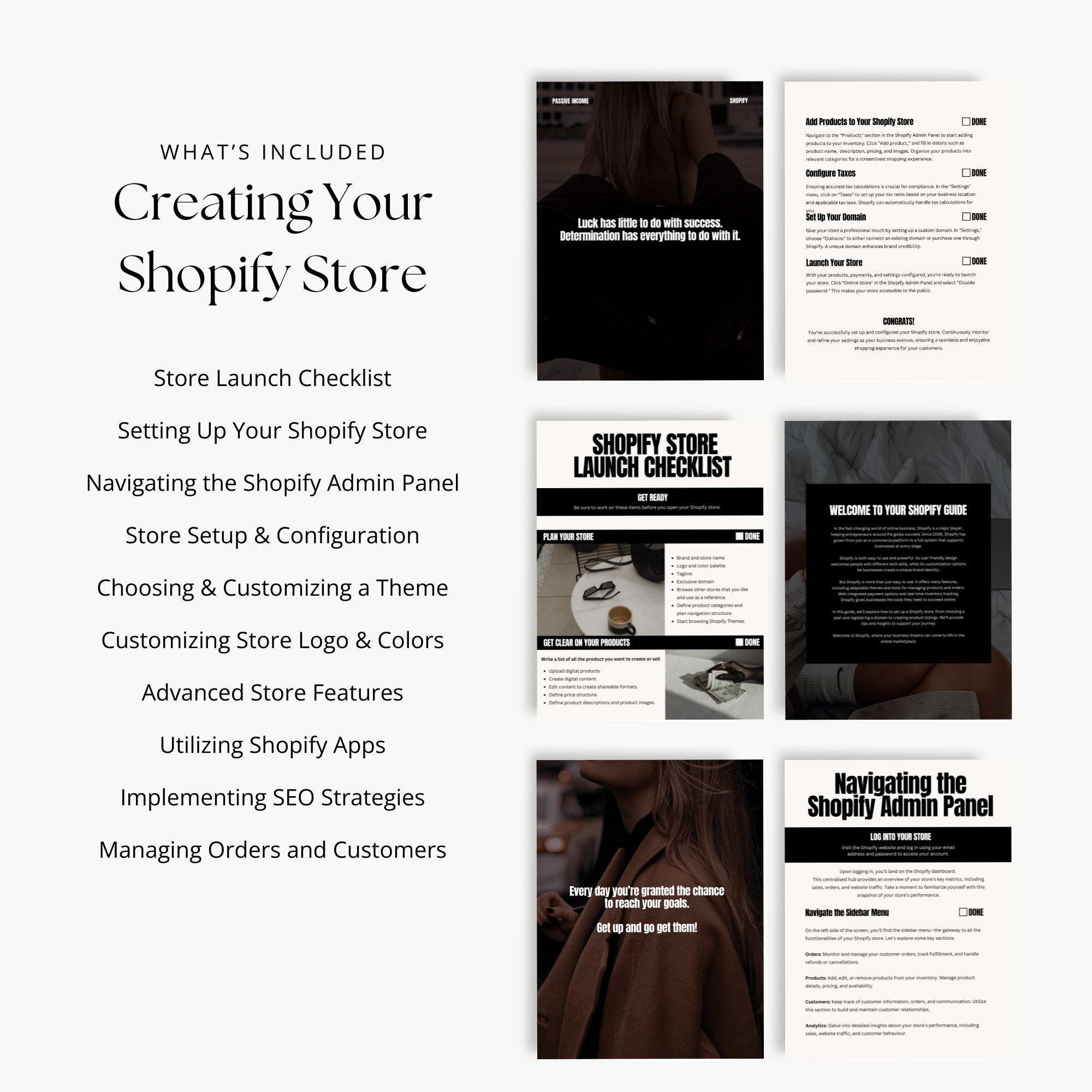 Creating Your Shopify Store Guide With Master Resell Rights (MRR) and ...