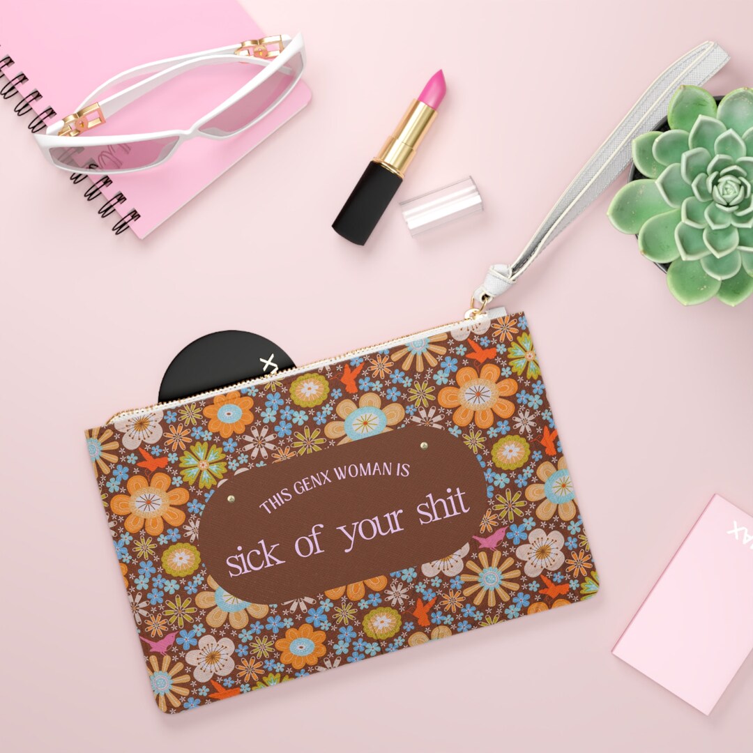 Sick of Your Shit Clutch Bag - Etsy
