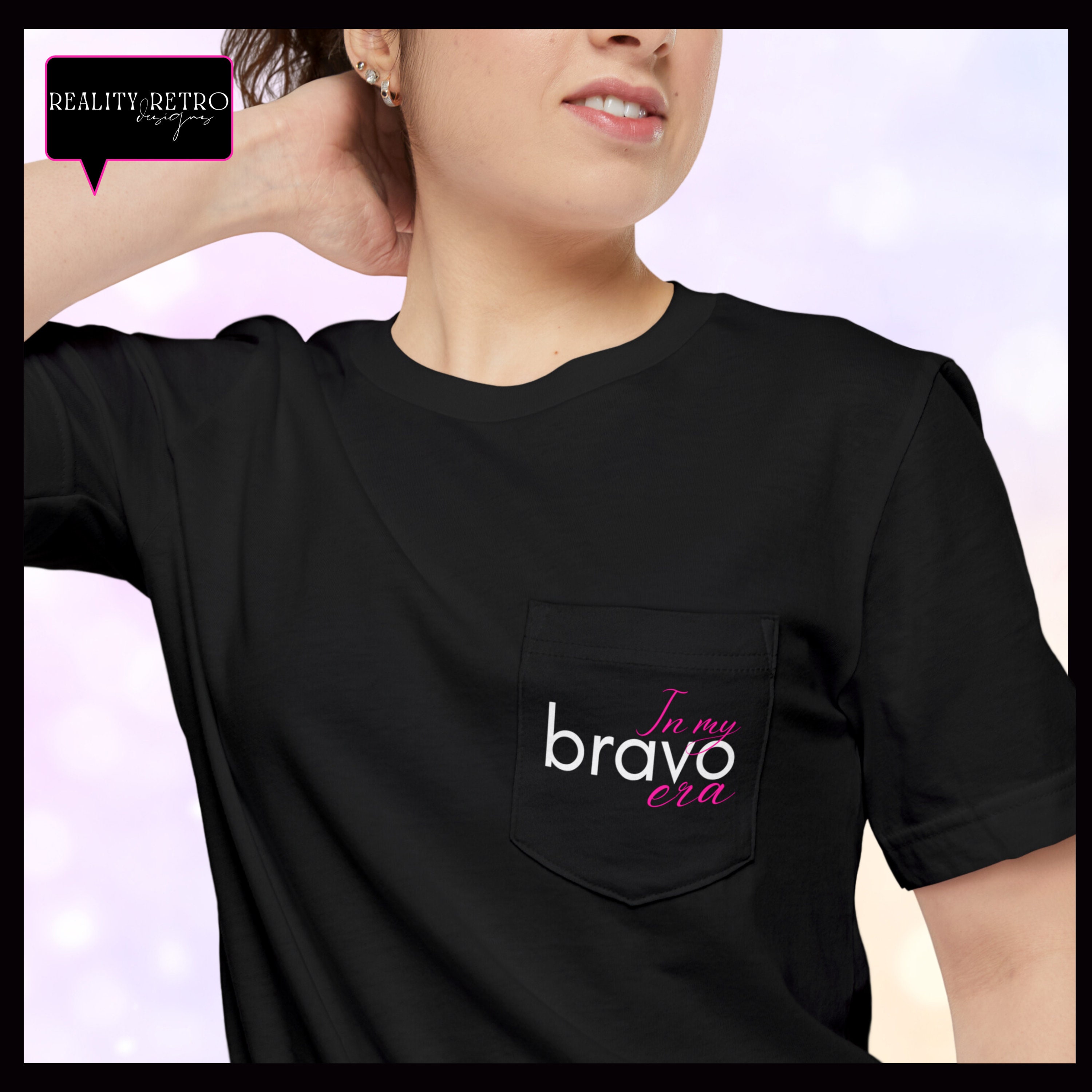 In My Bravo Era Bravo Merch Vanderpump Rules Real Housewives Bravoholic unisex Pocket Tee - Etsy