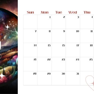 2024 Calendar - for Those Who Love to Imagine Worlds Beyond Their ...