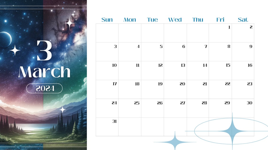 2024 Calendar - for Those Who Love to Imagine Worlds Beyond Their ...