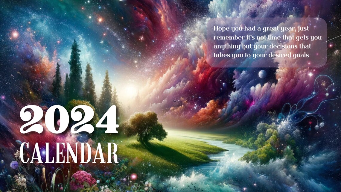 2024 Calendar - for Those Who Love to Imagine Worlds Beyond Their ...