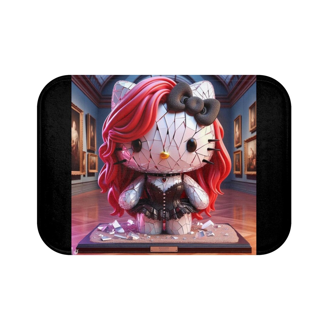 Hello Kitty Bath Mat - Etsy