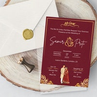Rai Wedding Invite| Nepali Wedding Invitation Card | Digital Download ...