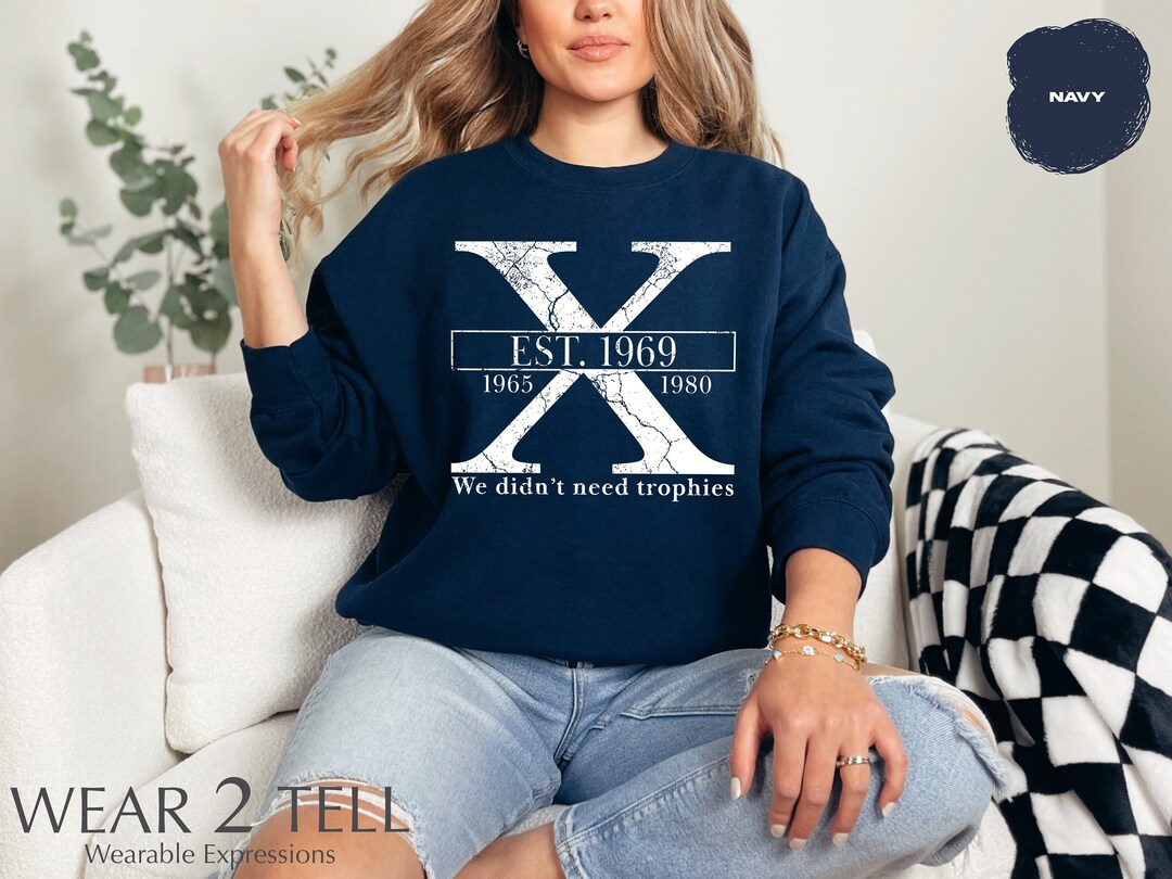 Customizable Vintage EST 1969 Generation X T-shirt Retro 1960s ...