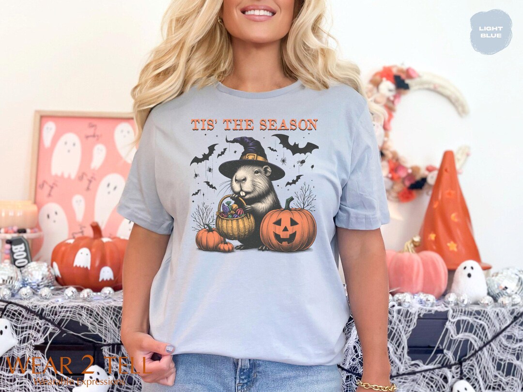 Cute Halloween Gopher Witch T-shirt Gopher Halloween Costume Spooky ...