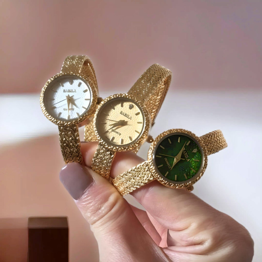 Vintage Gold Watch, Dainty Watch, Vintage Woman Watch, Dainty Gold Watch, Womens Gold Watch ...