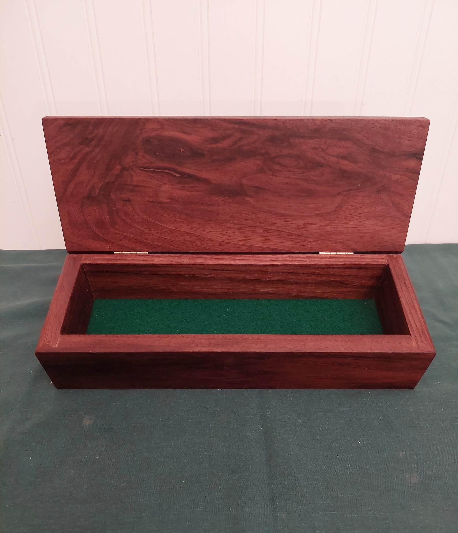 Handmade, Inlayed Solid Walnut Box - Etsy