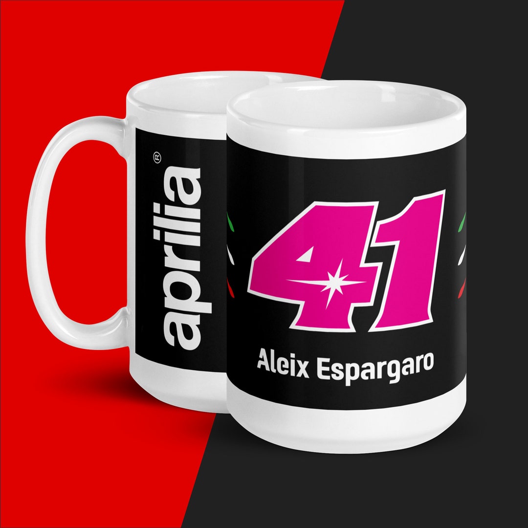 Motogp™ Aleix Espargaró of Aprilia Racing Coffee or Tea Mug ...