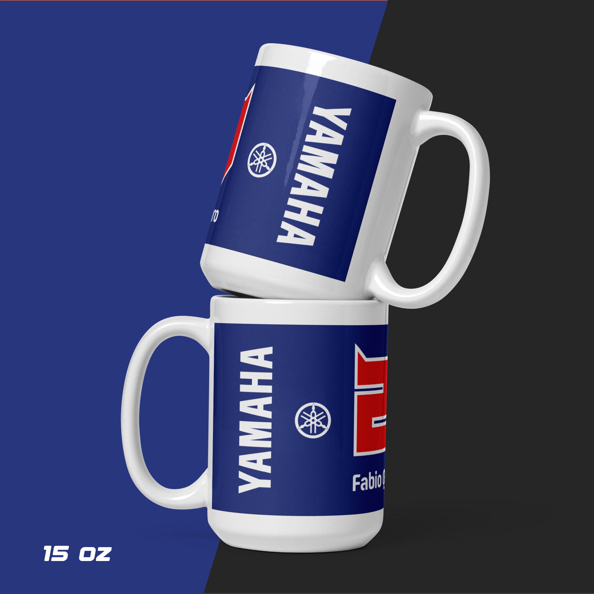 Motogp™ Fabio Quartararo of Yamaha Racing Coffee or Tea Mug ...