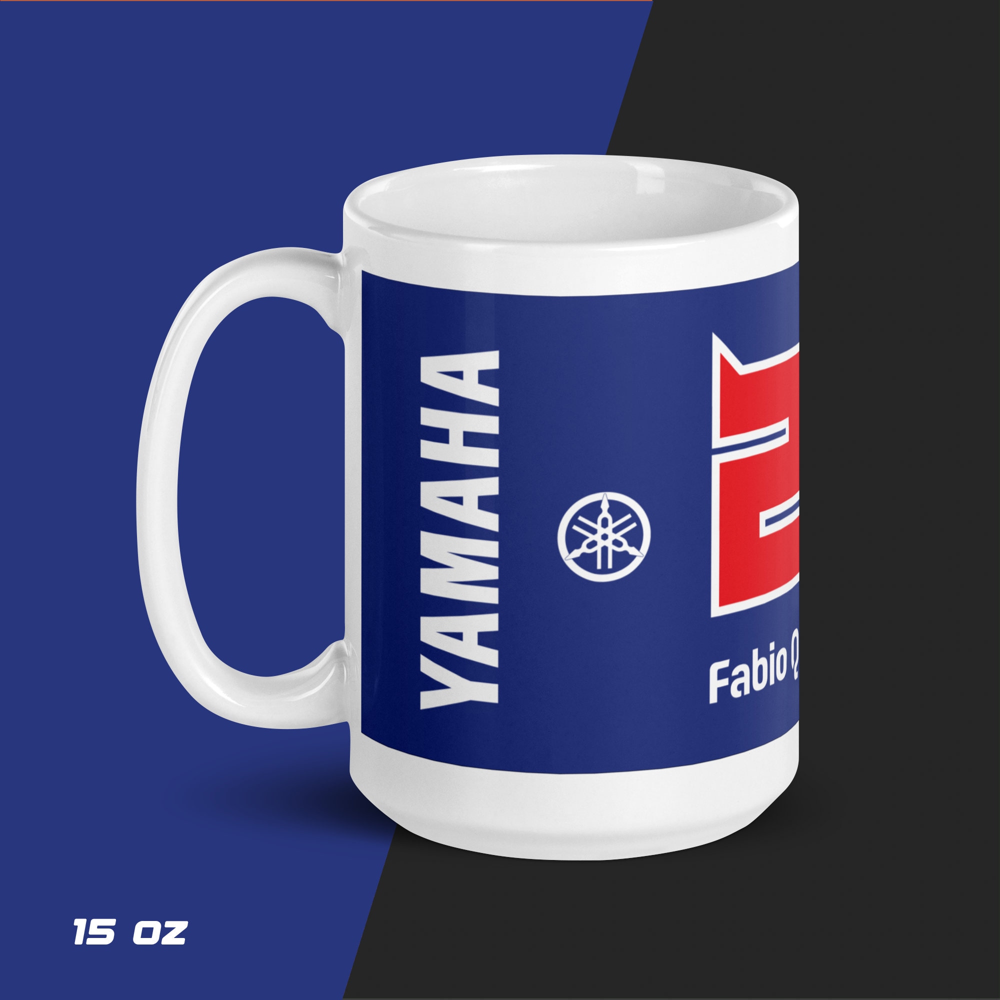 Motogp™ Fabio Quartararo of Yamaha Racing Coffee or Tea Mug ...