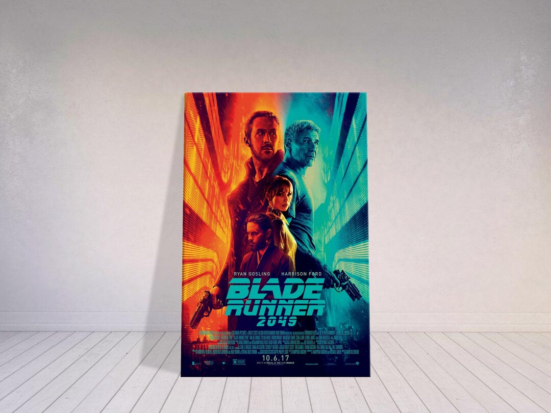 Blade Runner 2049 Poster Minimalist Movie Poster, Movie Bathroom Art ...