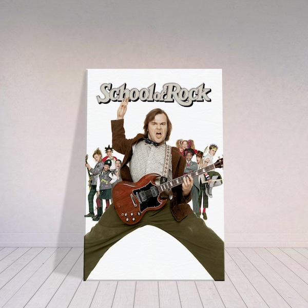 School of Rock Movie Poster - Etsy