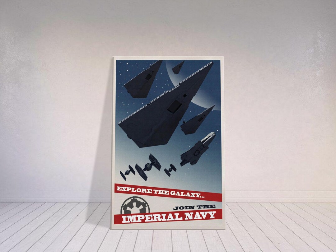 Star Wars Propaganda Poster Minimalist Movie Poster, Movie Bathroom Art ...