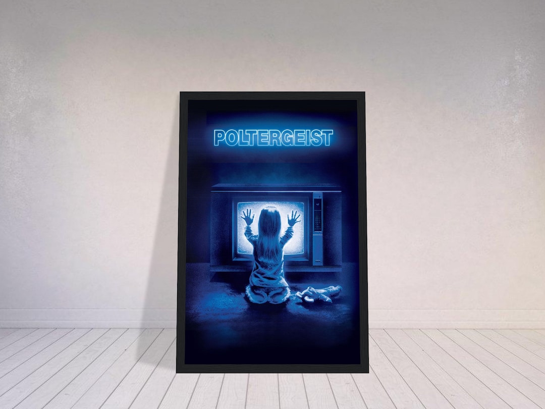 Poltergeist Movie Poster Minimalist Movie Poster, Movie Bathroom Art ...