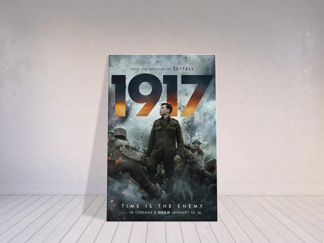 1917 Poster Minimalist Movie Poster, Movie Bathroom Art, Movie Gift - Etsy