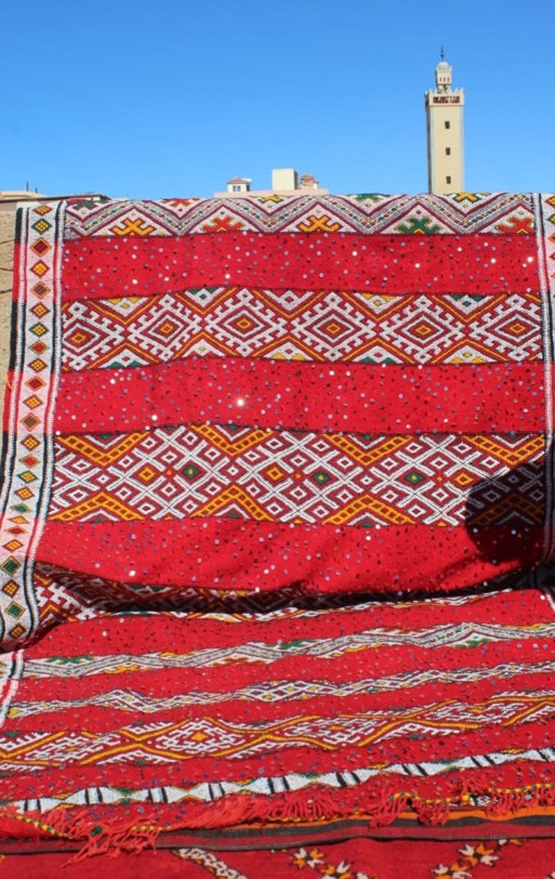 100% Berber Rug From Atlas Zayan, Unique and Rare Model Manufactured ...