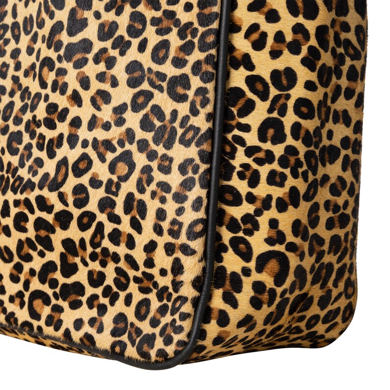 Huntley Leopard Hair on Hide Tote Handbag - Etsy