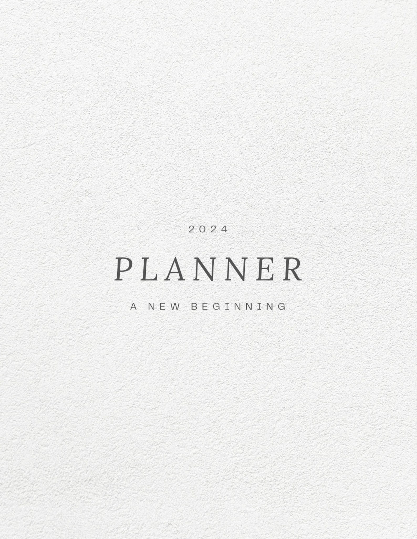 Digital Planner for 2024 Minimalistic - Etsy