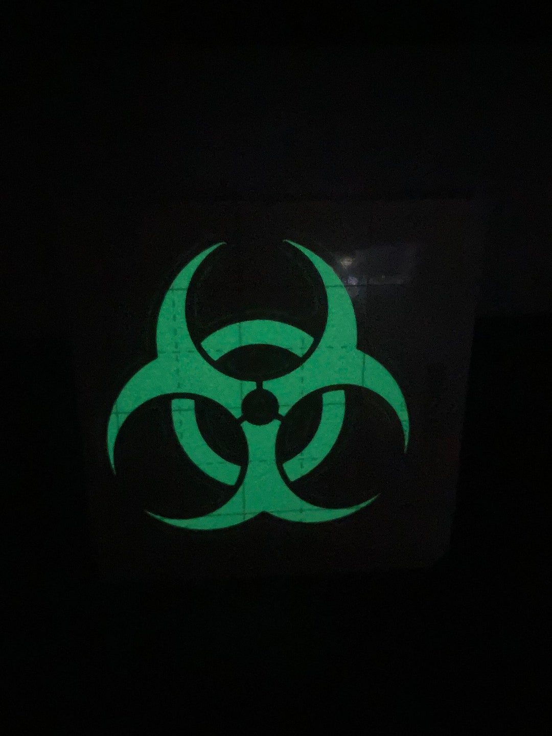 Glow in the Dark Nuclear Waste Decal - Etsy