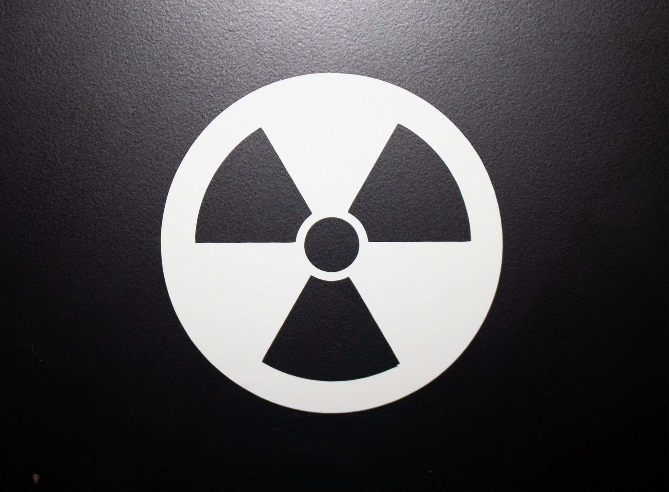 Glow in the Dark Nuclear Waste Decal - Etsy