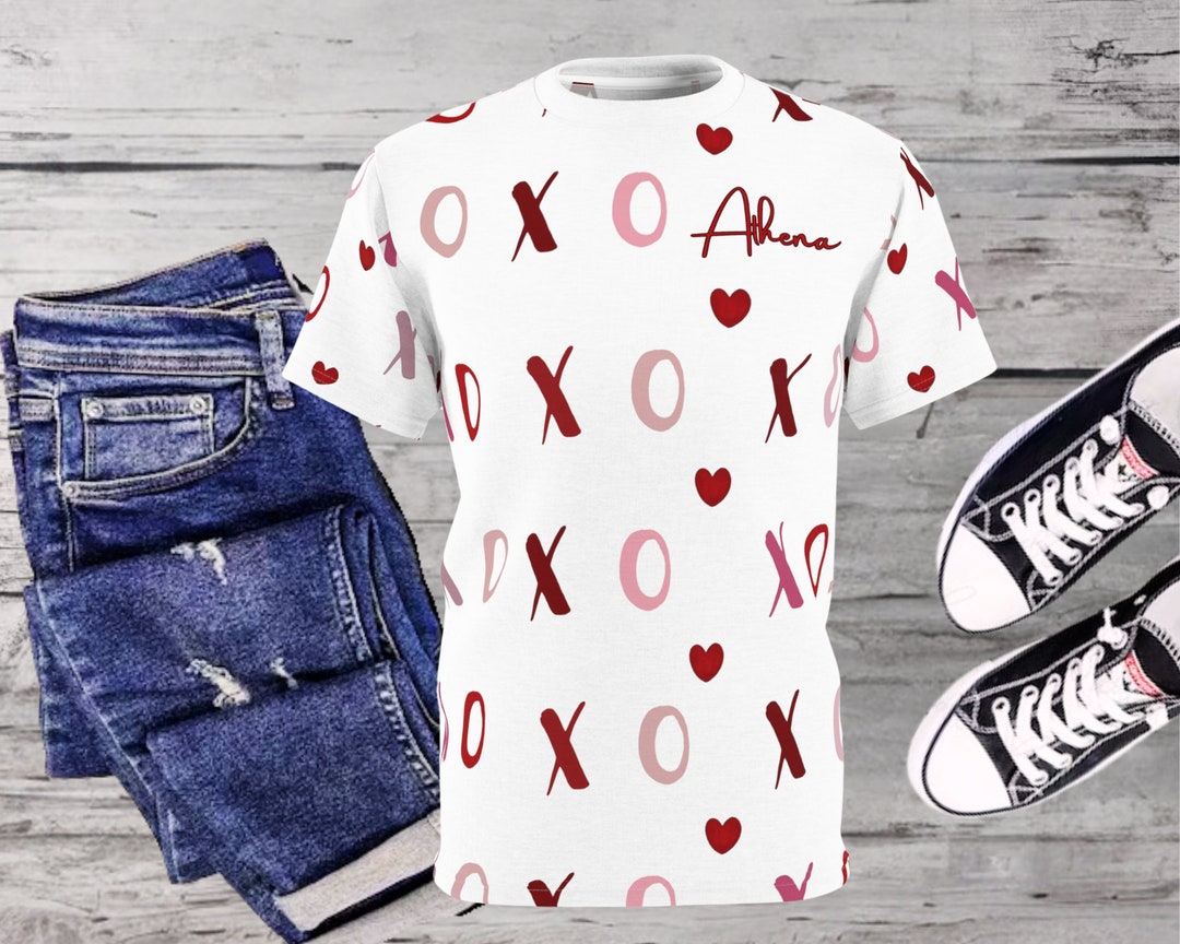 Personalized Valentines Day Shirt, Custom Valentines Day Tshirt ...