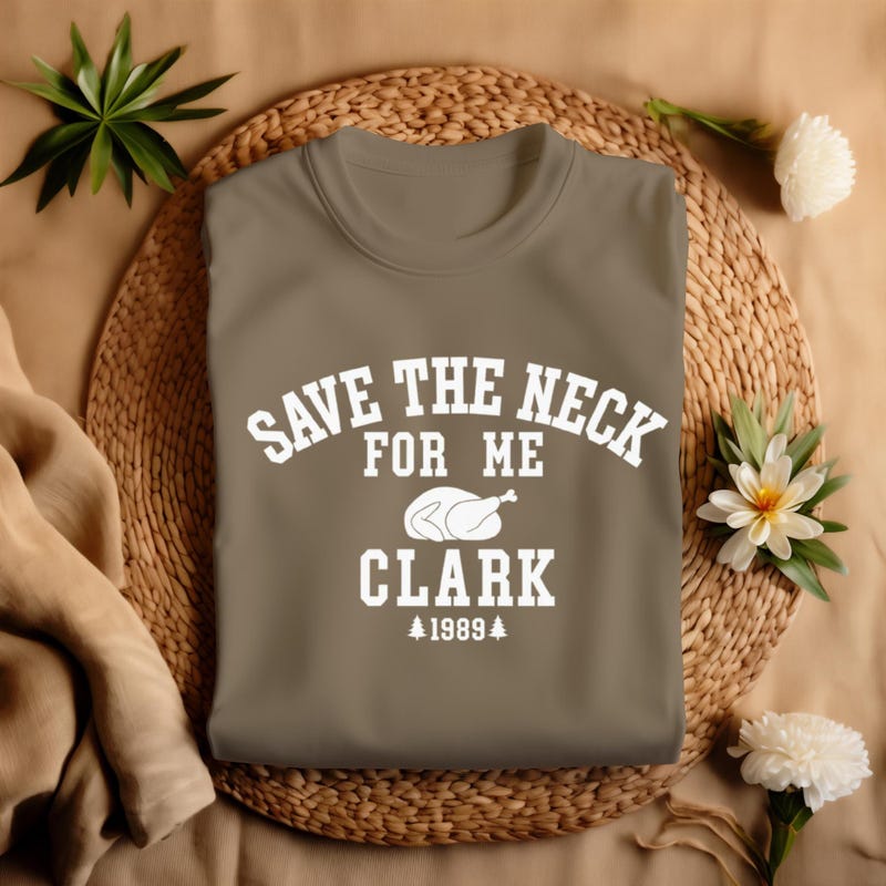 Save the Neck for Me Clark - Etsy