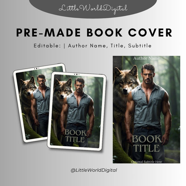 Werewolf Cover Art - Etsy