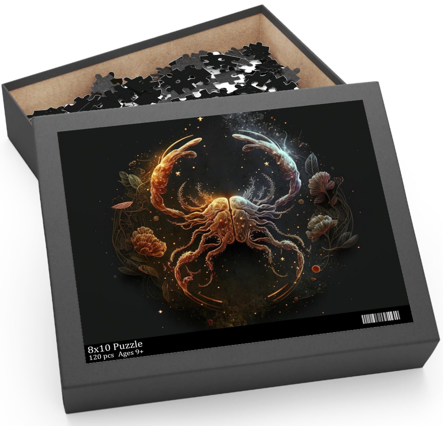 Personalized Birth Sign Puzzle, Horoscope Family Activity With ...