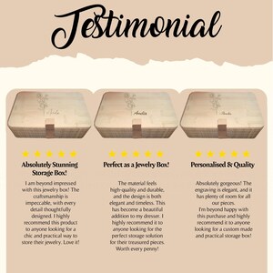 Personalised Wooden Storage Box With Custom Name & Floral Design ...