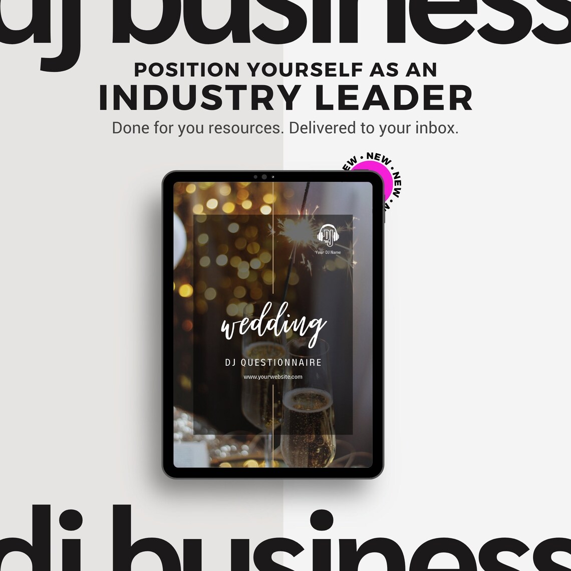 Wedding DJ Questionnaire Printable Private Event Editable Canva ...