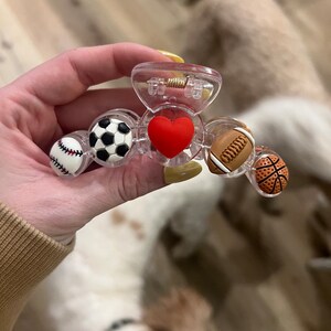 Sports Claw Clip - Etsy