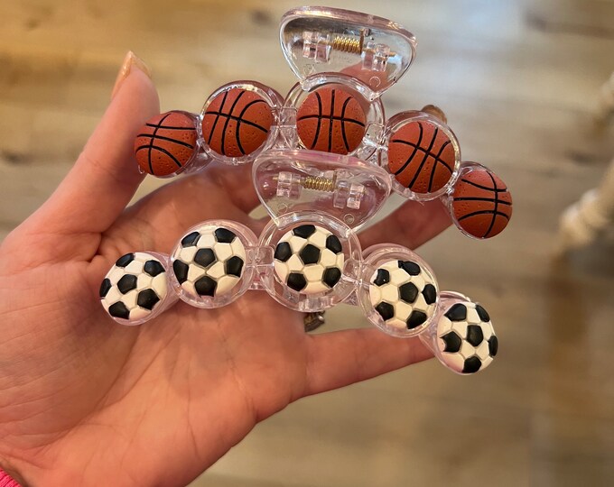 Sports Claw Clip - Etsy