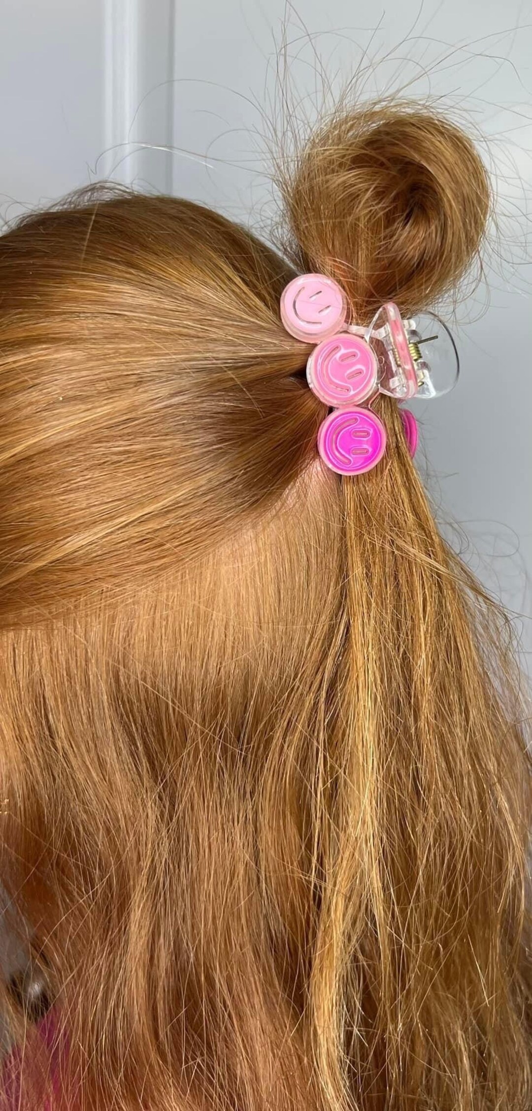 Smiley Face Small Claw Clip - Etsy