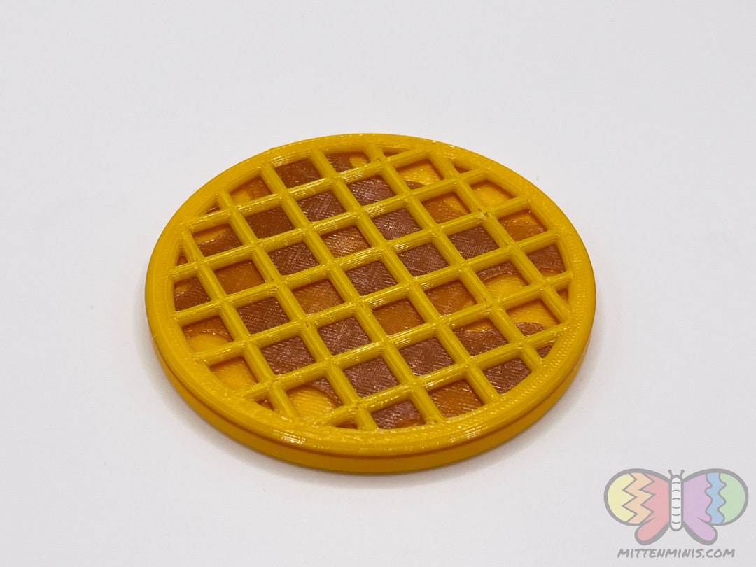 Waffle Disc Golf Mini Marker - Etsy