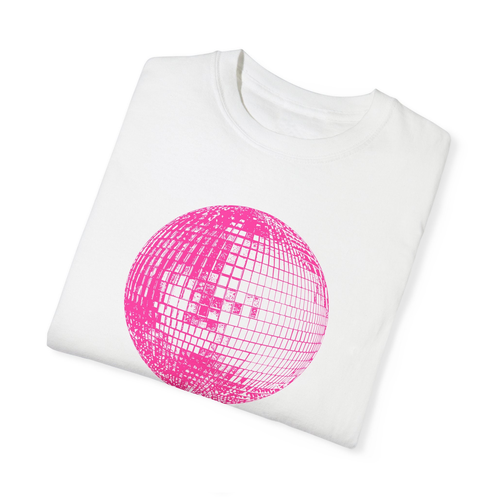 Pink Disco Ball | Unisex Heavy Cotton Tee, Disco Ball Outfit, Preppy ...