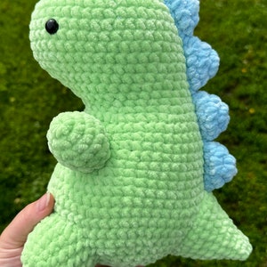 Chubby Dinosaur Plushie/stuffed Dino/ Corchet Dinosaur - Etsy